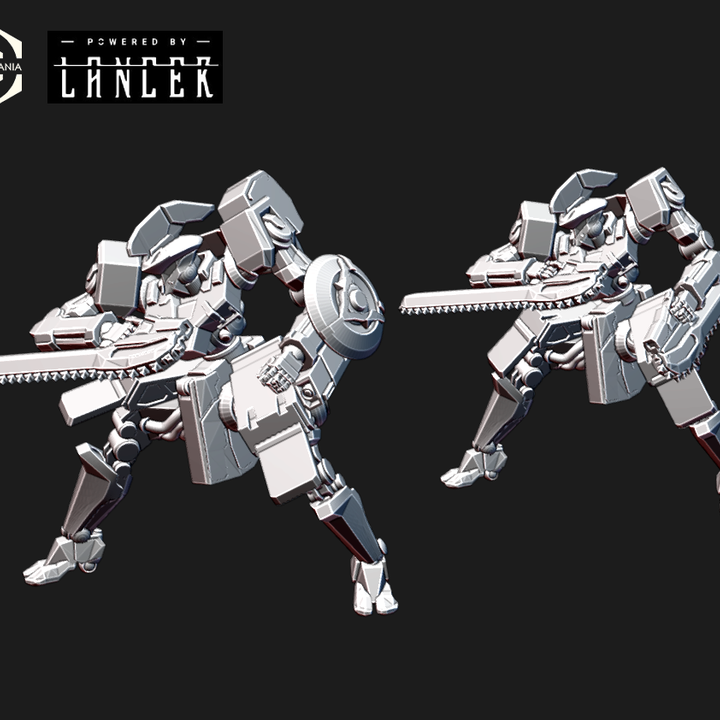 3D Printable Orchis Frame (Lancer RPG Mech) by Rattapoom Kotchapong